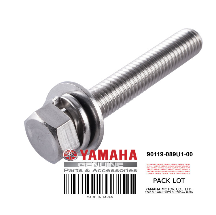 Болт с шайбой Yamaha 90119-089U1-00